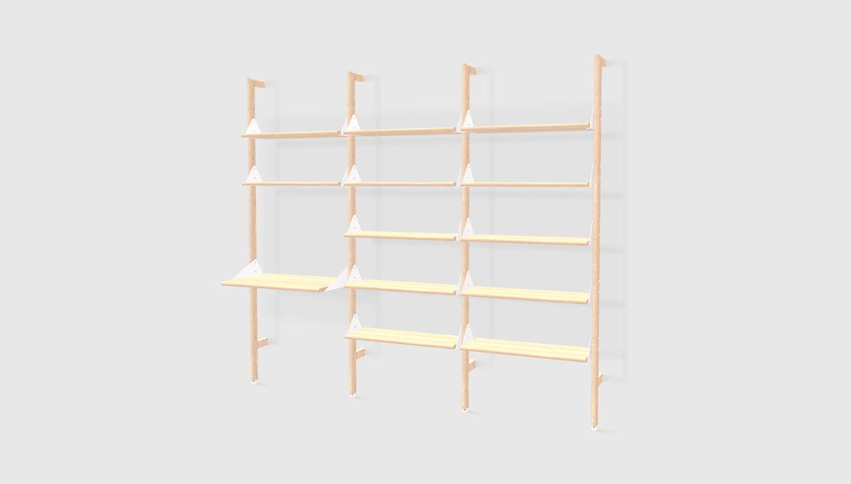 Branch-3 Shelving Unit with Desk | Storage | Gus* Modern — DZN Studio ...